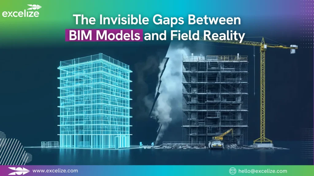 Civil Engineer Comparing Digital BIM Model On A Tablet With Actual ...